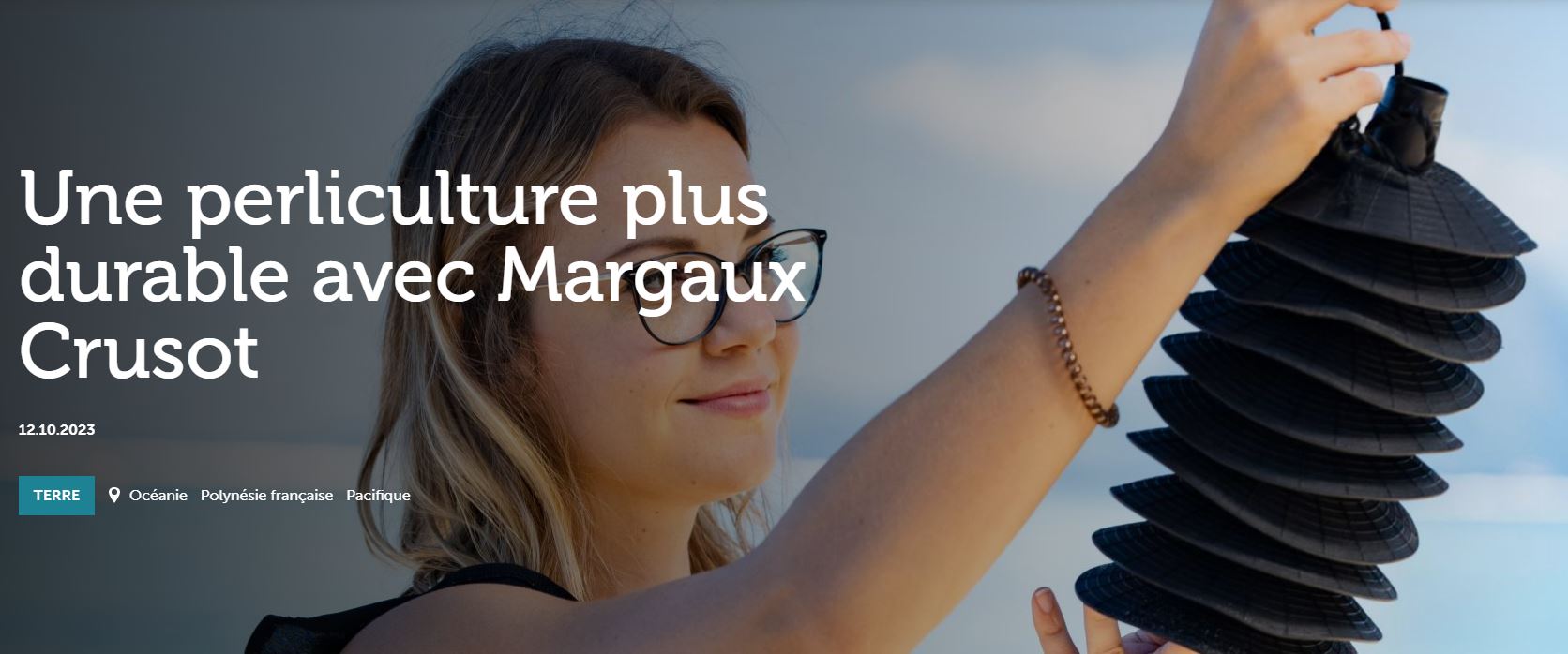 Une perliculture plus durable avec Margaux Crusot • Recherche UPF
